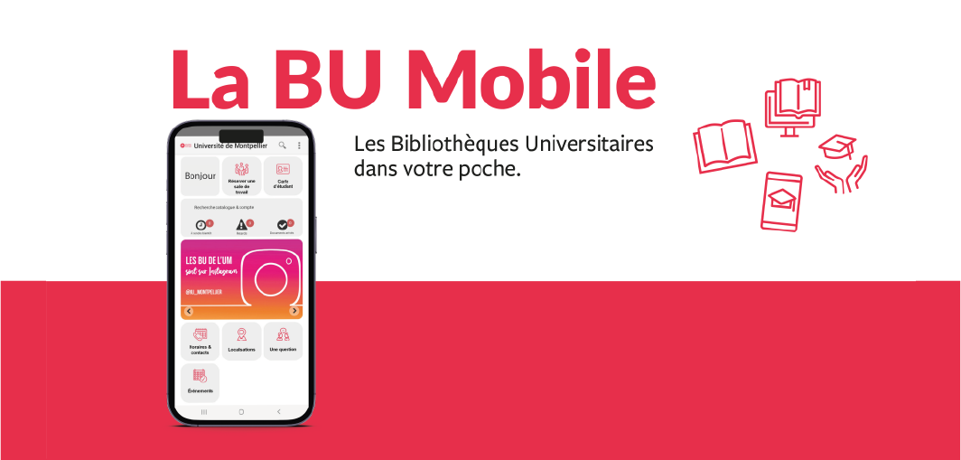 Téléchargez votre application des BU ! - Les Bibliothèques Universitaires